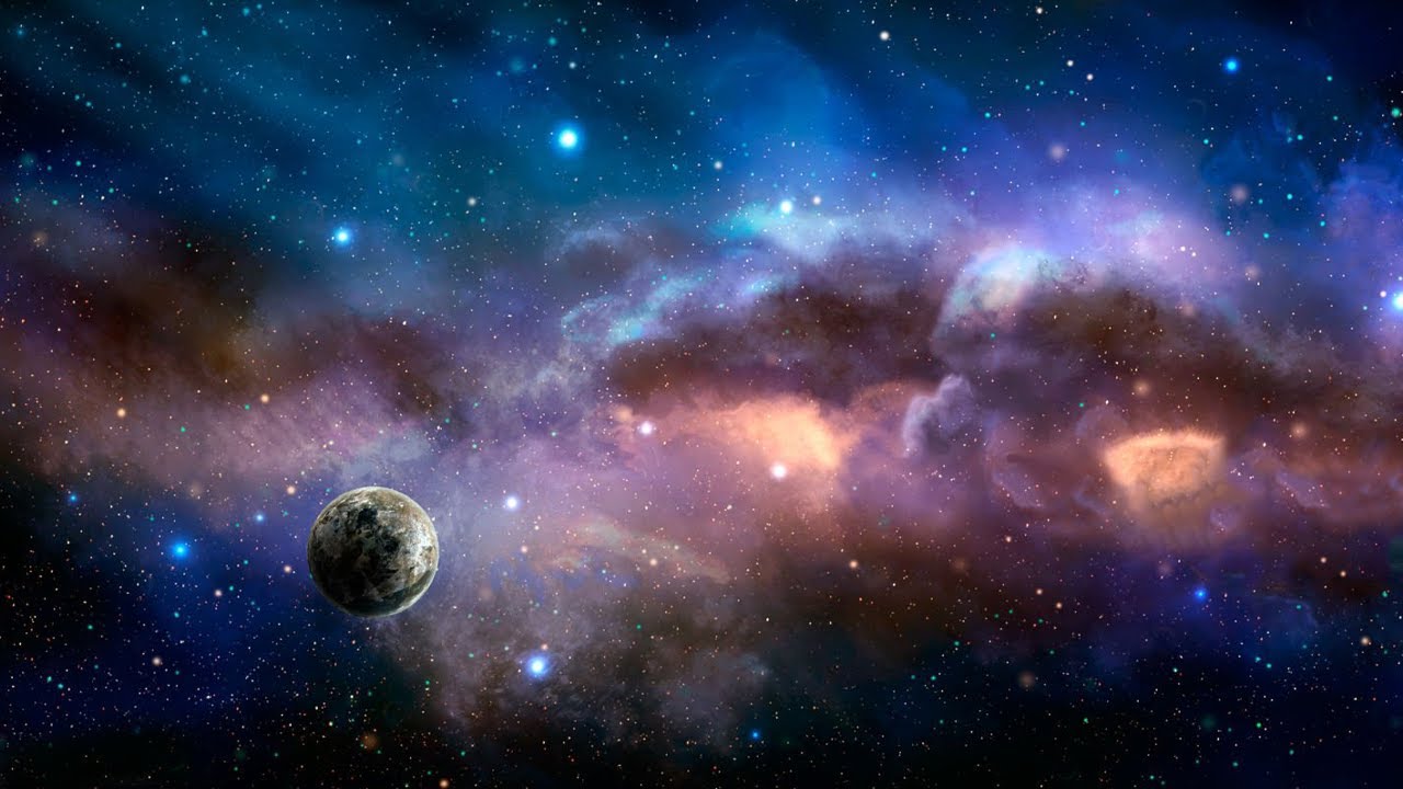 SPACE GALAXY and PLANETS Wallpaper - ROYALTY FREE Background HD 4K ...