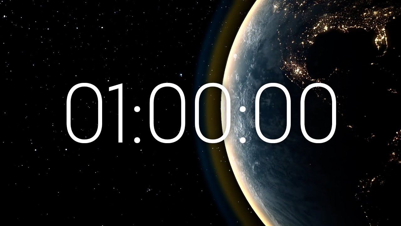 1 Hour Timer | Night Planet Earth | Relax Music - YouTube