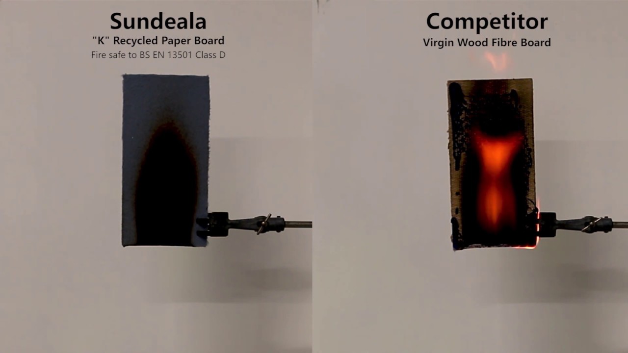 Virgin Wood Fibre Vs Sundeala K - YouTube