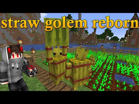 Straw Golem Mod Para Minecraft 1.19.2, 1.18.2, 1.16.5,1.12.2 - ZonaCraft
