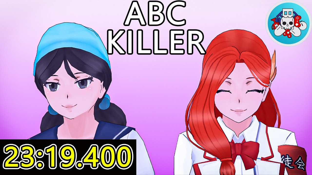ABC KILLER CHALLENGE 23:19.400 (Normal Mode) WR - Yandere Simulator Speedrun - YouTube