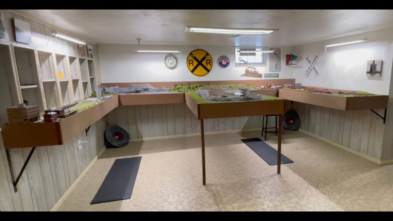 REMODELING MY ENTIRE LAYOUT BASEMENT NIGHTMARE - YouTube