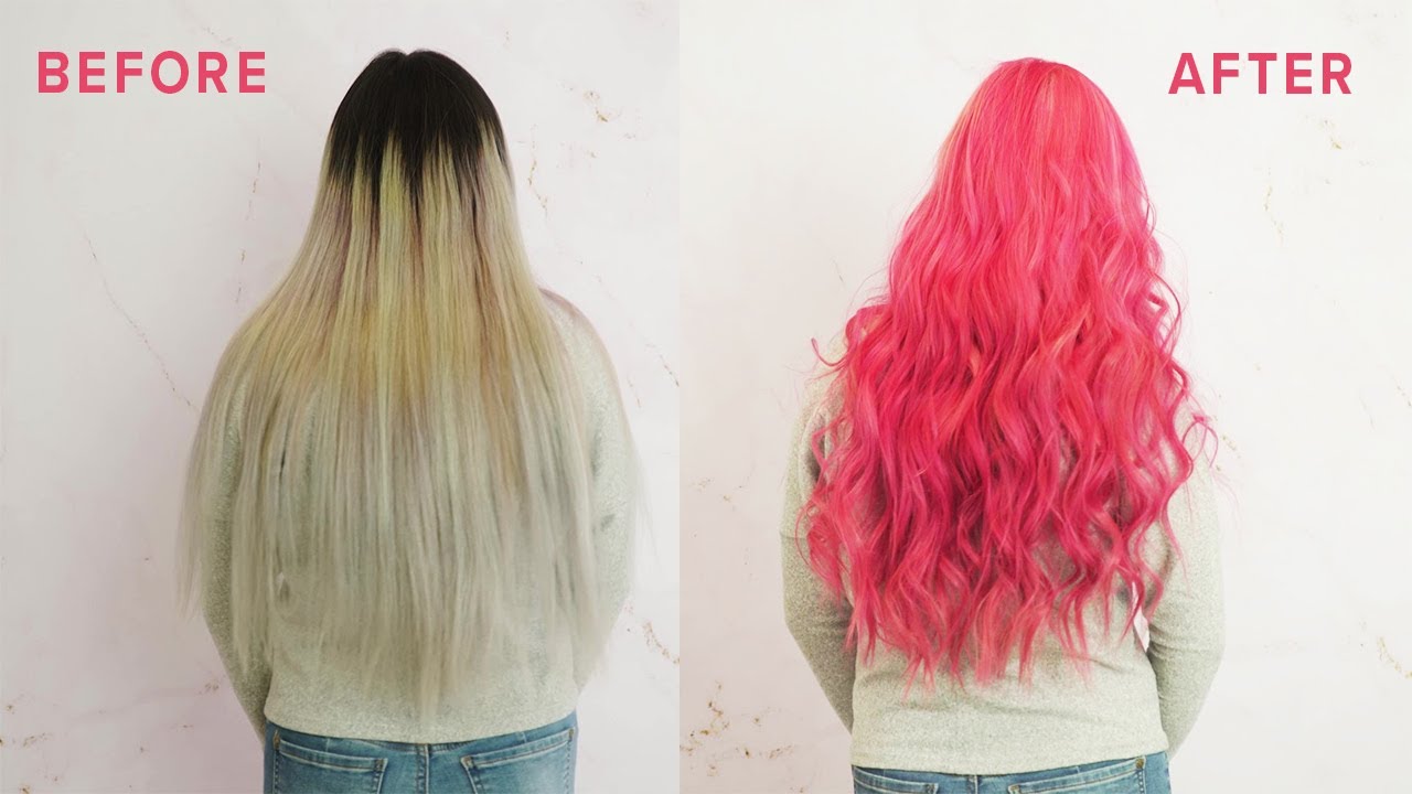 Go Pink Hair Transformation | Supporting the National Breast Cancer ...