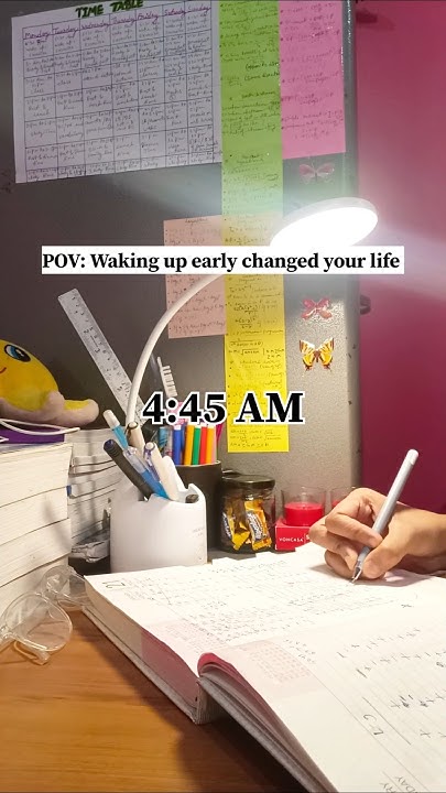 POV: Waking up early changed your life 🌄💯 #shorts #motivation #study #trending #ytshorts - YouTube