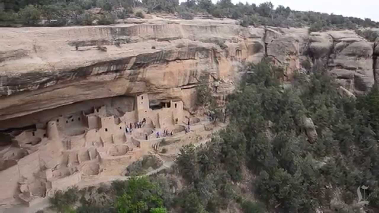 Colorado cliff dwellings, Mesa Verde National Park: A Minute Away - YouTube