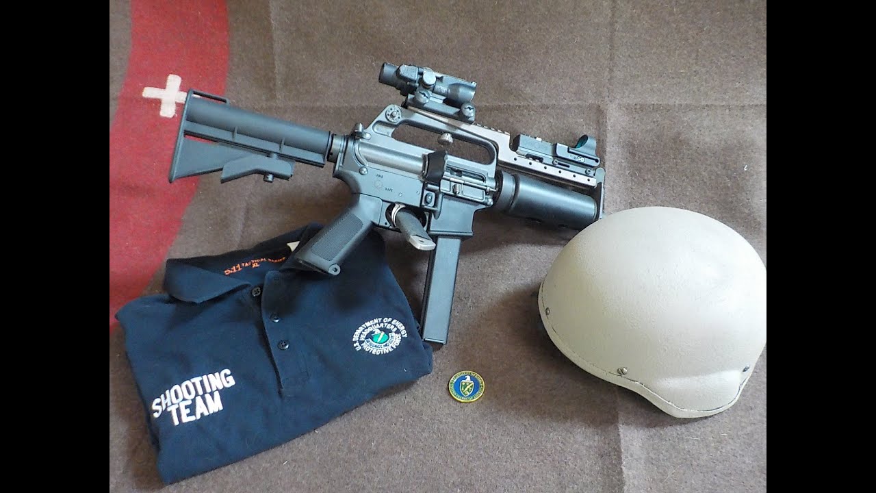 DOE Colt 633 and MK760 night fire - YouTube