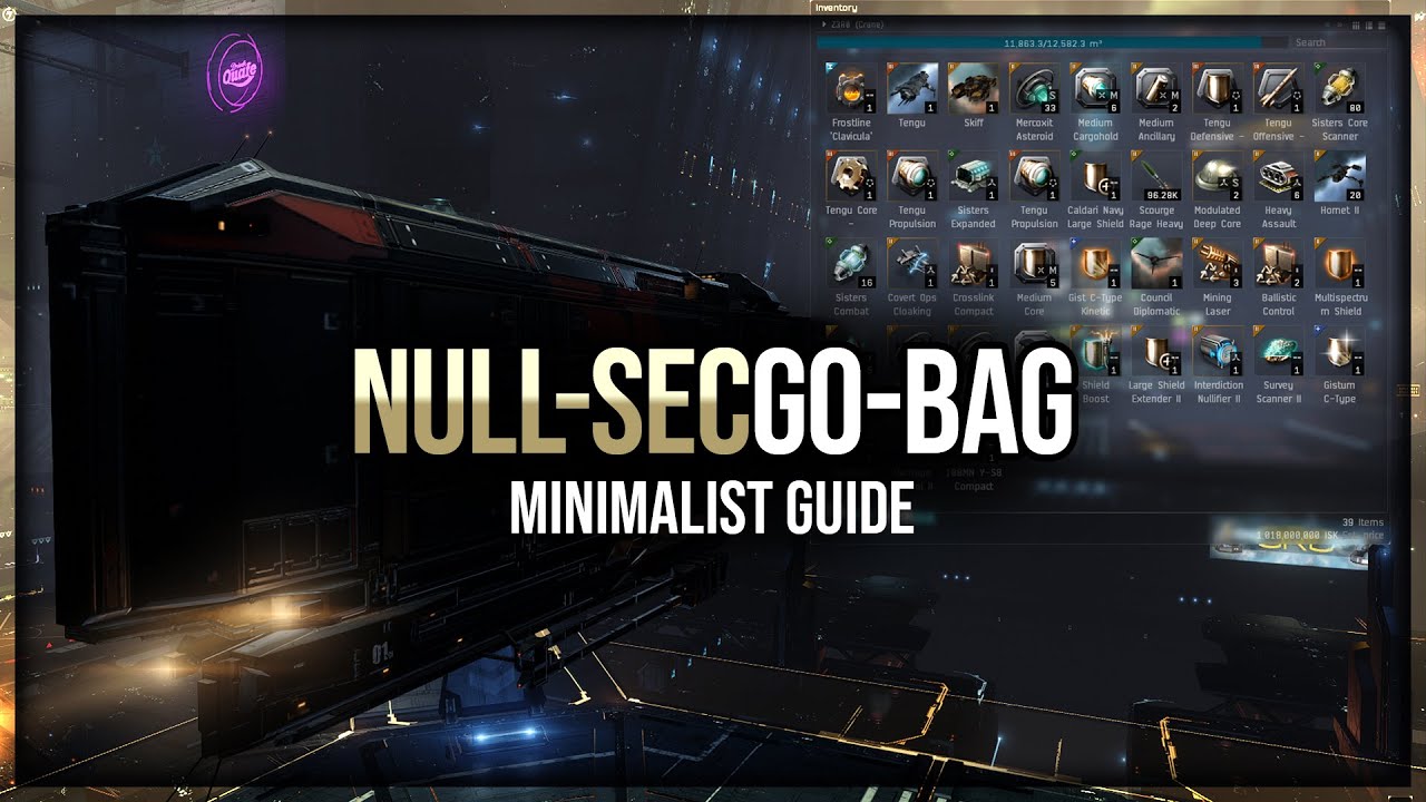 Eve Online - Null-Sec "Go Bag" - Minimalist Guide - YouTube