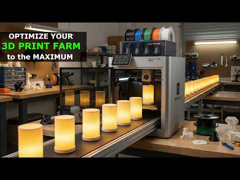 3D Printing Lamp Farm Hack: Print 2× Faster for Home Business