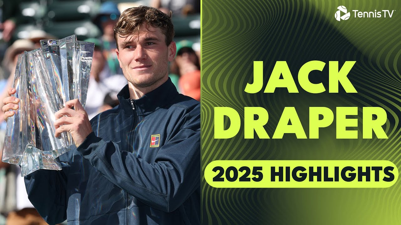 Jack Draper's Rise To The Top 10 📈 | 2025 ATP Tour Highlight Reel - YouTube