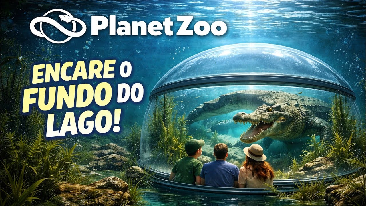 PlanetZoo PS5 | ISSO FICOU GIGANTE 😱🐊 | Maior Recinto do Planet Zoo ...