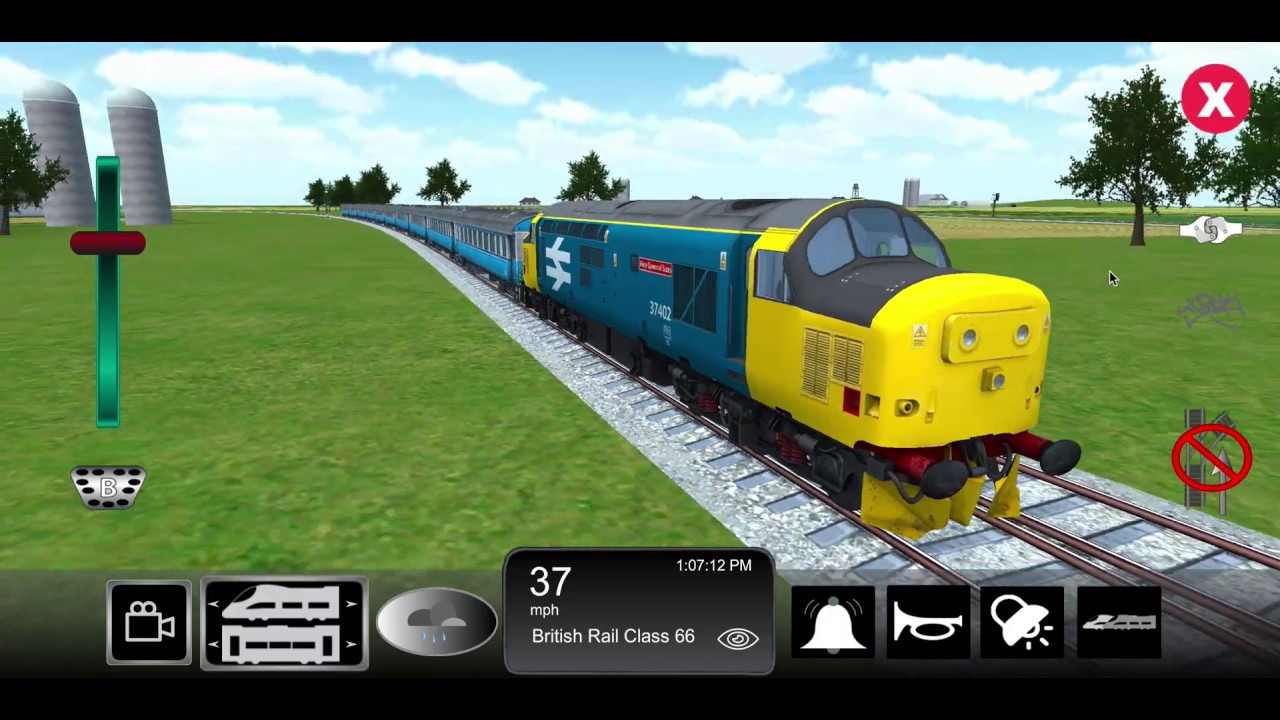 Train Sim BR Class 37 Preview - YouTube