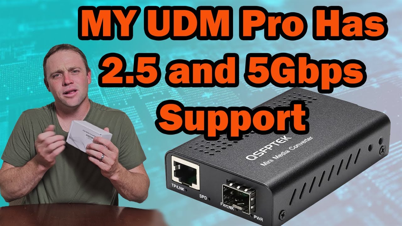 UDM Pro 2 5 and 5Gbps Support - YouTube