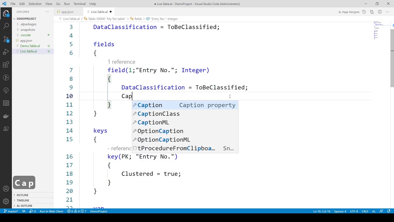 How do I create "My first Table" | Microsoft Dynamics 365 Business ...