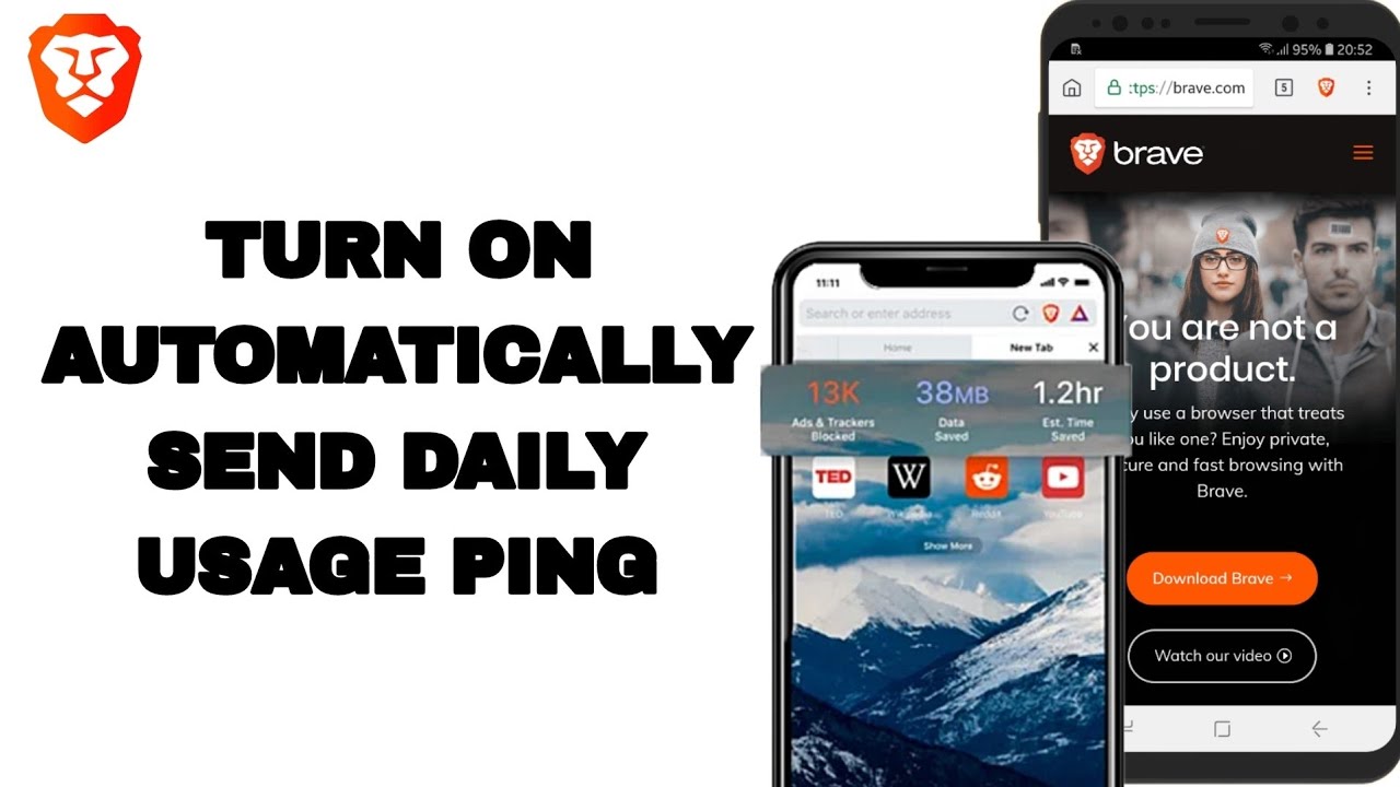 How To Turn On Automatically Send Daily Usage Ping On Brave Private Web ...