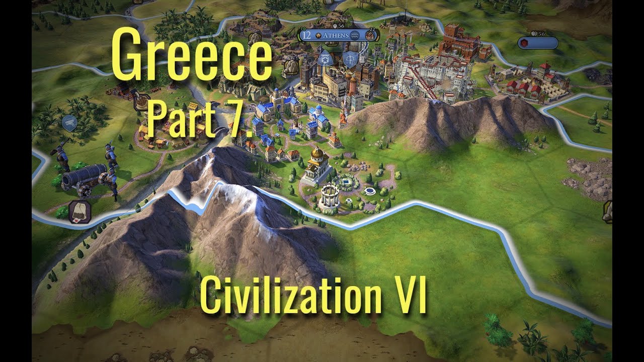Civilization VI---Greece part 7.War in the south continues - YouTube