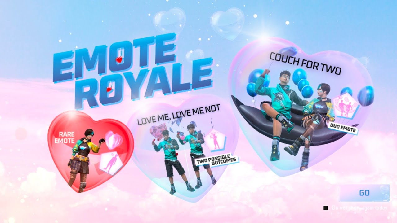 NEW EMOTE ROYALE EVENT FREE FIRE |NEW DUO EMOTE EMOTE SPIN |FF NEWEVENT ...