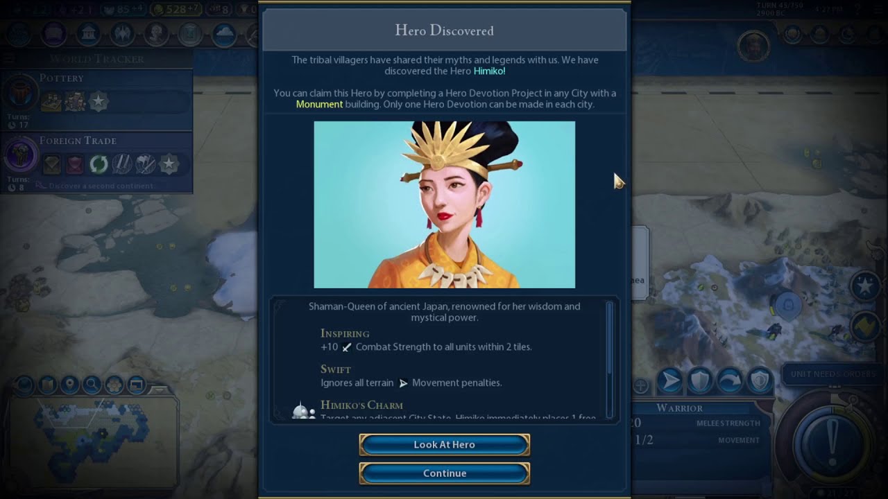 Civ 6 Hero Himiko - YouTube
