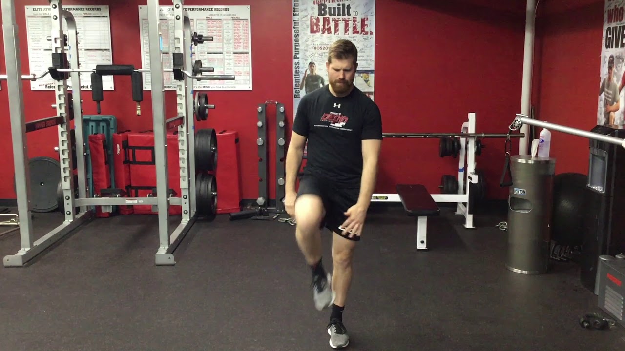 Alternating Cradle Stretch Hold - YouTube