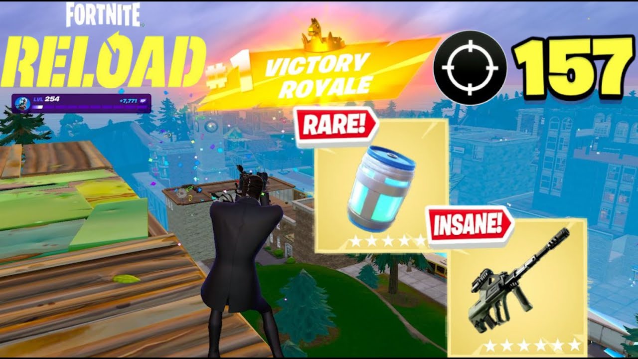 Fortnite Reload | High Kill Solo vs Duos OG Gameplay (Keyboard & Mouse ...