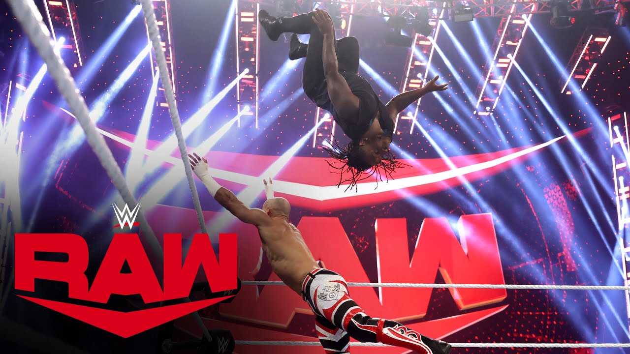 Reggie vs. Ricochet – 24/7 Championship Match: Raw, Sept. 27, 2021 ...