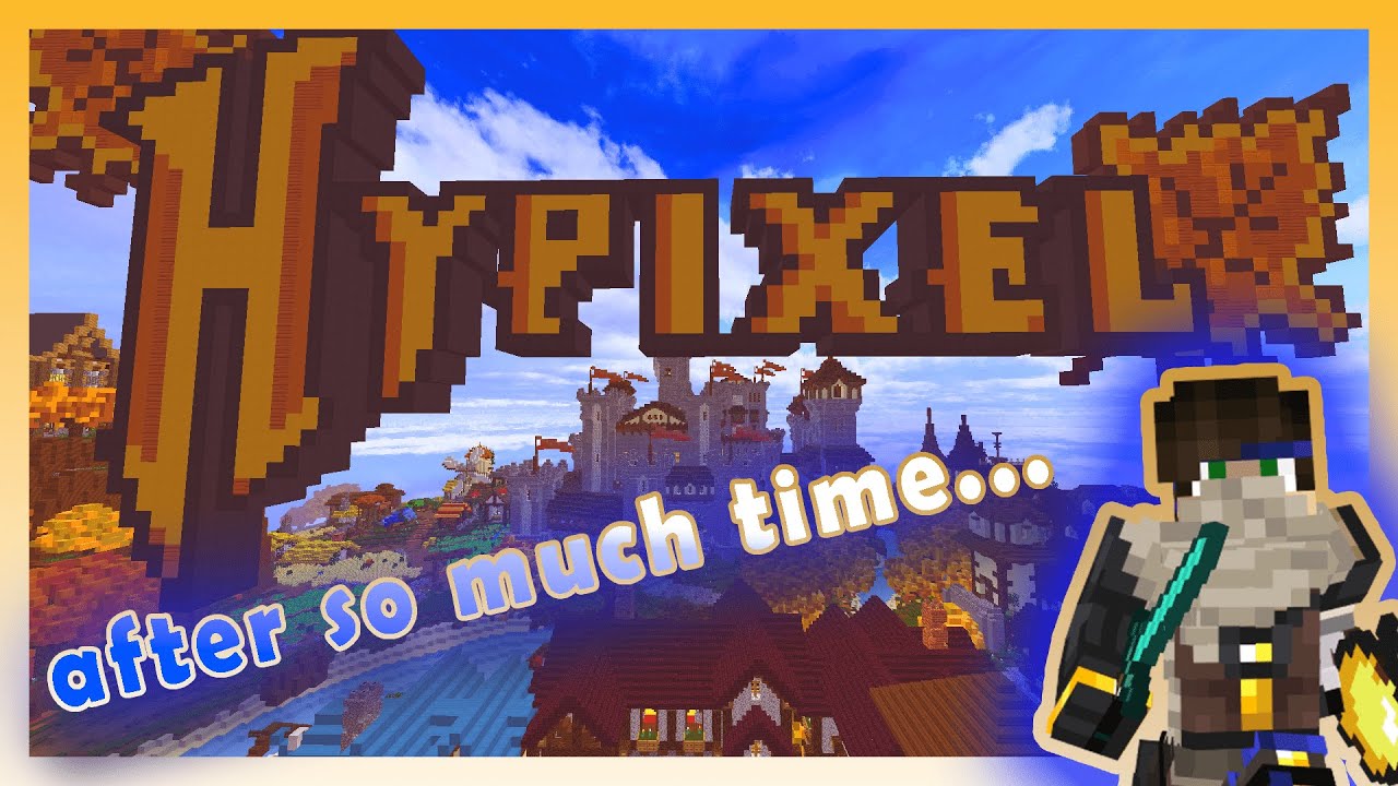 Playing HYPIXEL after so much time... - YouTube