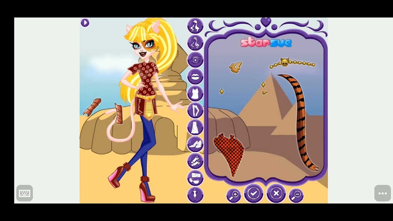 Freaky Fusion Cleolei Dress Up - YouTube