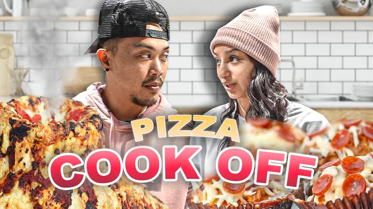 Who Can Cook The Best PIZZA?! *BF VS. GF FOOD COOK OFF CHALLENGE* - YouTube