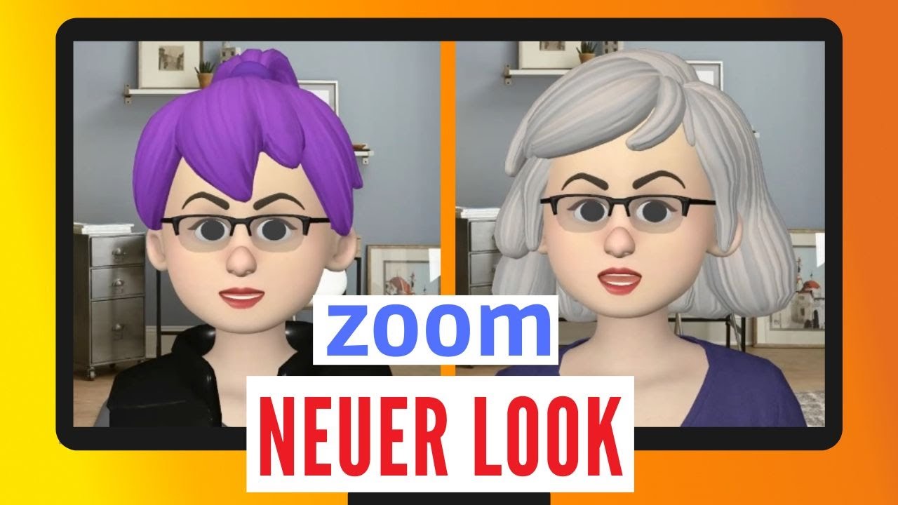 Zoom Avatar erstellen - jetzt auch als Mensch! - YouTube