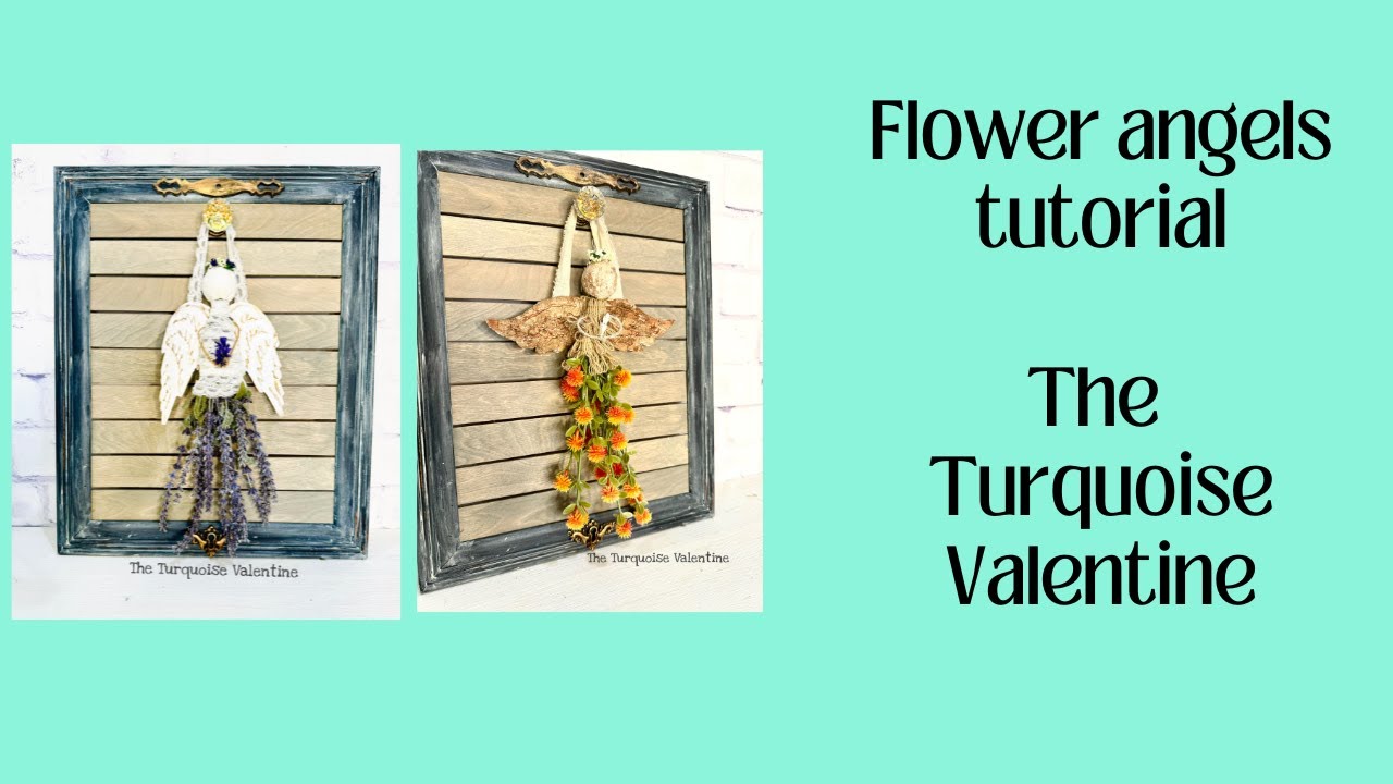Flower angels tutorial - YouTube