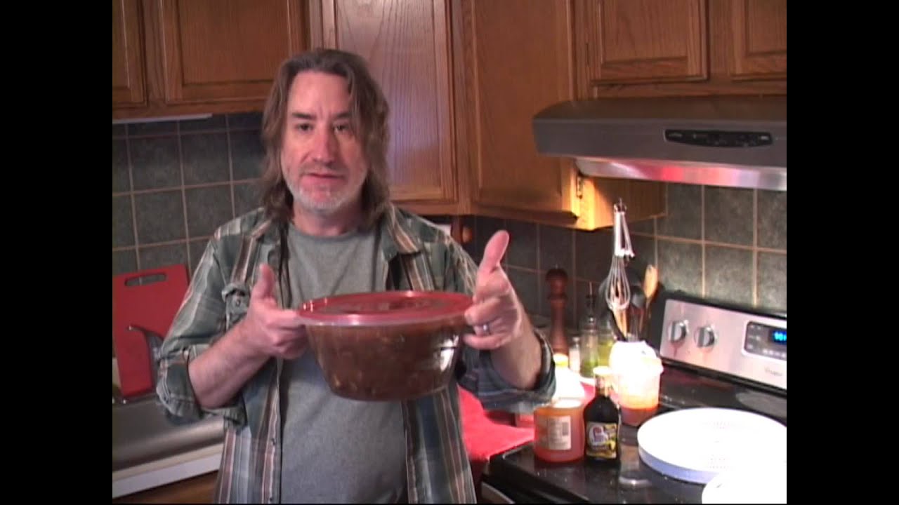 Homemade Beef Jerky - The Cursing Backpacking Chef - YouTube