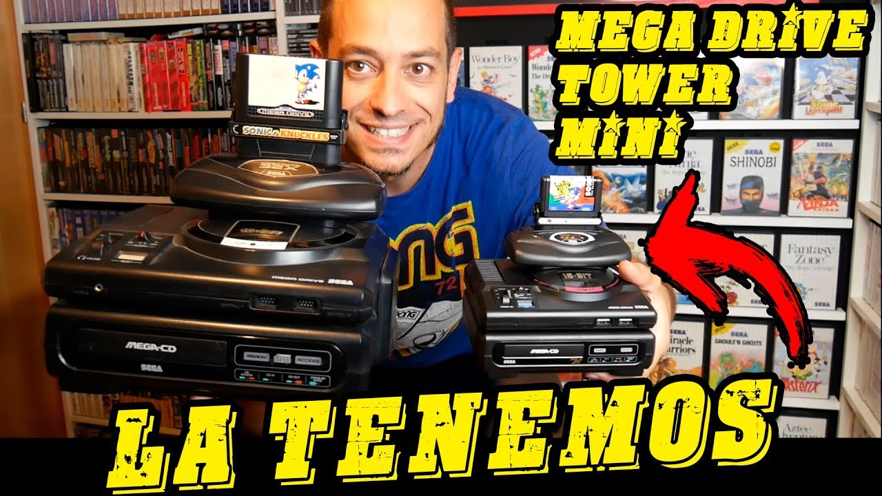 UNBOXING MEGA DRIVE MINI JAPONESA + TOWER MINI - YouTube