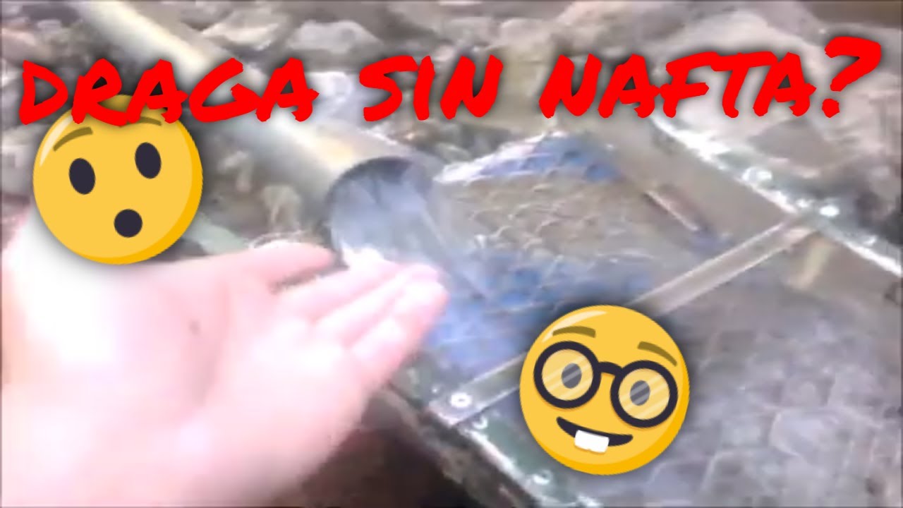 mini draga de gravedad-mini gravity dredge - YouTube