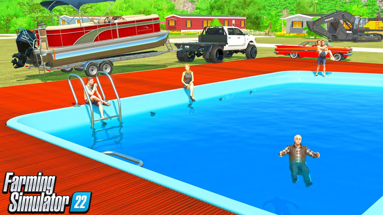 DIGGING OUT POOL TO CREATE LUXURY CAMPING SITE | CAN WE MAKE MILLIONS ...