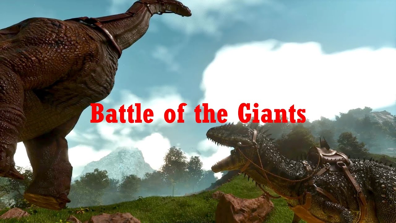 BATTLE OF THE GIANTS - Ark Fight Club EP7 - YouTube