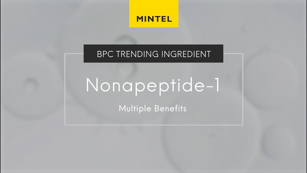 Mintel Trending Ingredients: Nonapeptide-1 - YouTube
