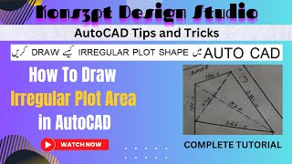 How to draw Irregular Plot Area in AutoCAD🚀 | Irregula... | Doovi