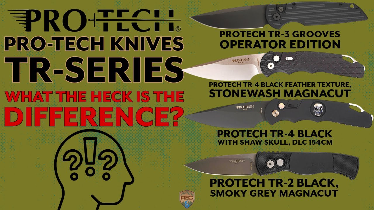 ProTech TR Tactical Response Series Overview | The Best Automatic Knives - YouTube