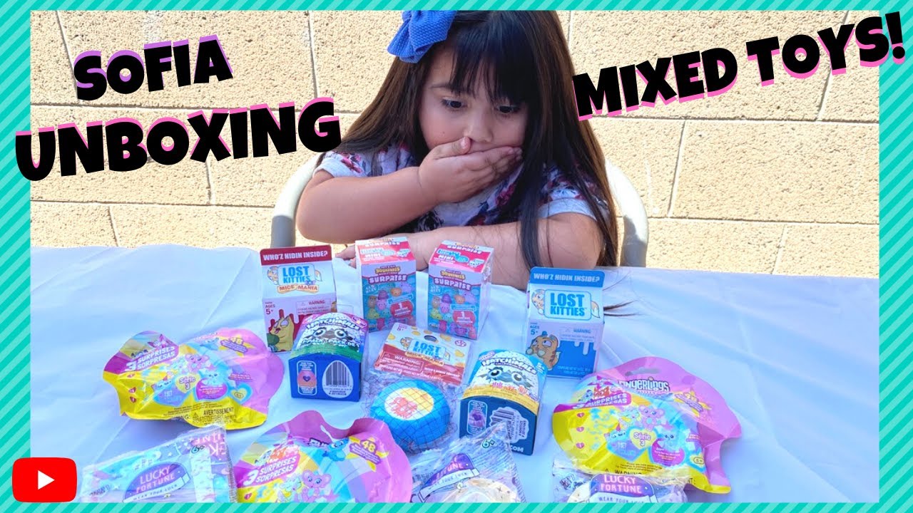Sofia Unboxing Surprise Mixed Toys | What Will Sofia Pick? 😳 - YouTube