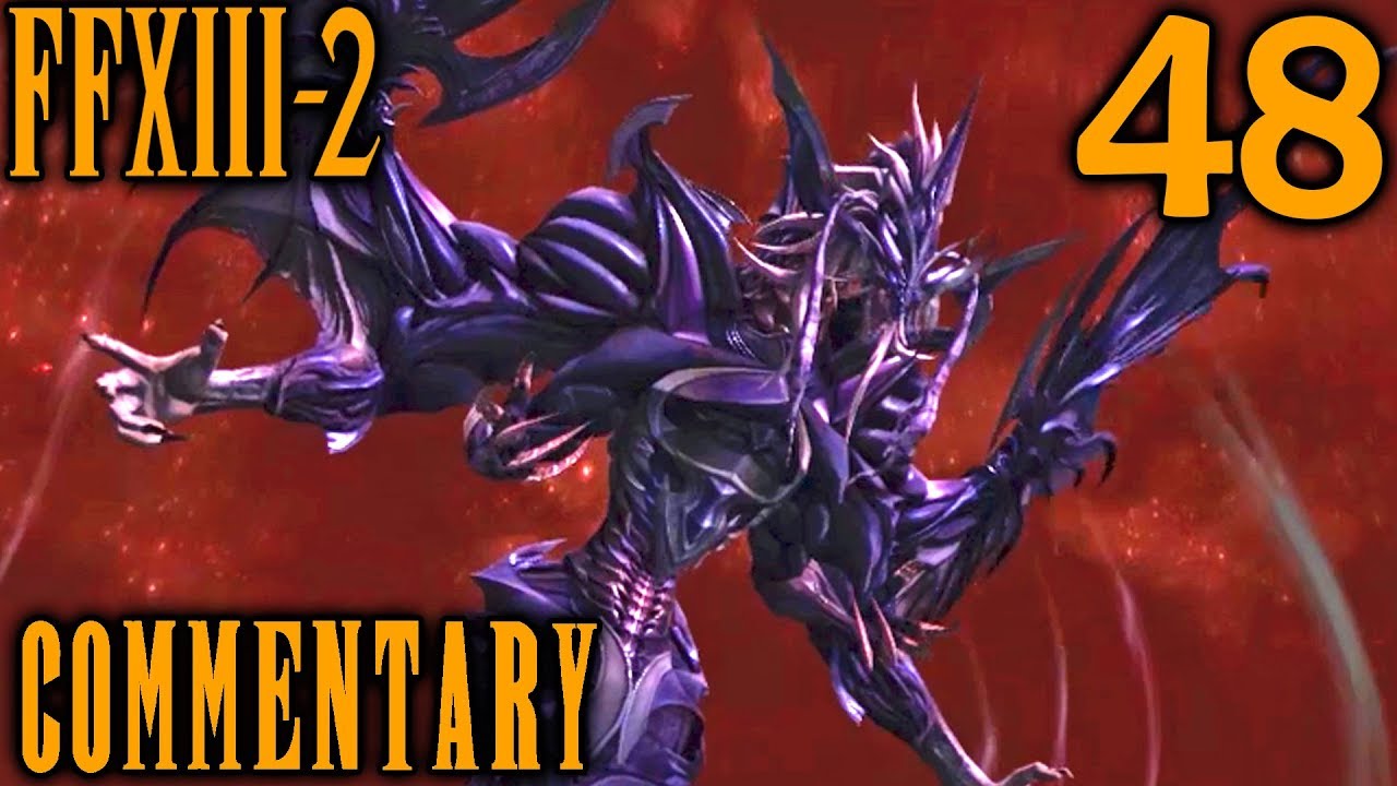 Final Fantasy XIII-2 Walkthrough Part 48 - Jet Bahamut Final Boss ...