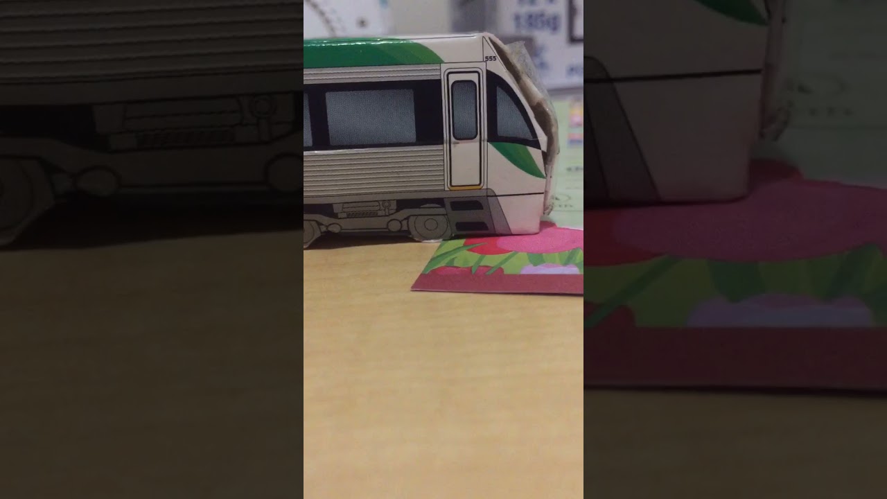 Transperth b series train +emu 555 set emu 500 and 55 model - YouTube