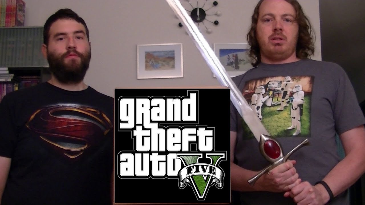 GTA 5 Unboxing With a Sword (Collector's Edition) - YouTube