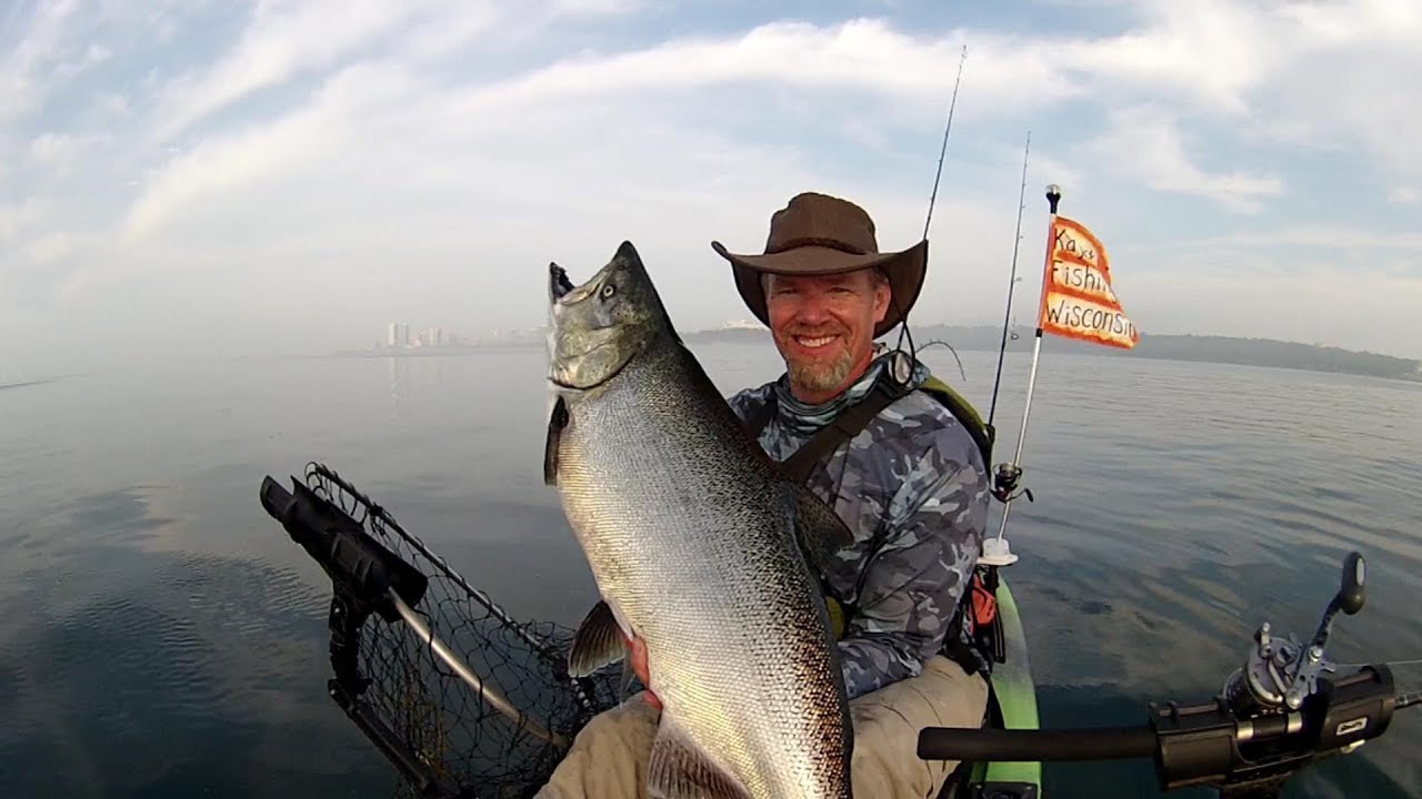 Salmon-A-Rama 2017 Winning Kayak Division King Salmon - YouTube