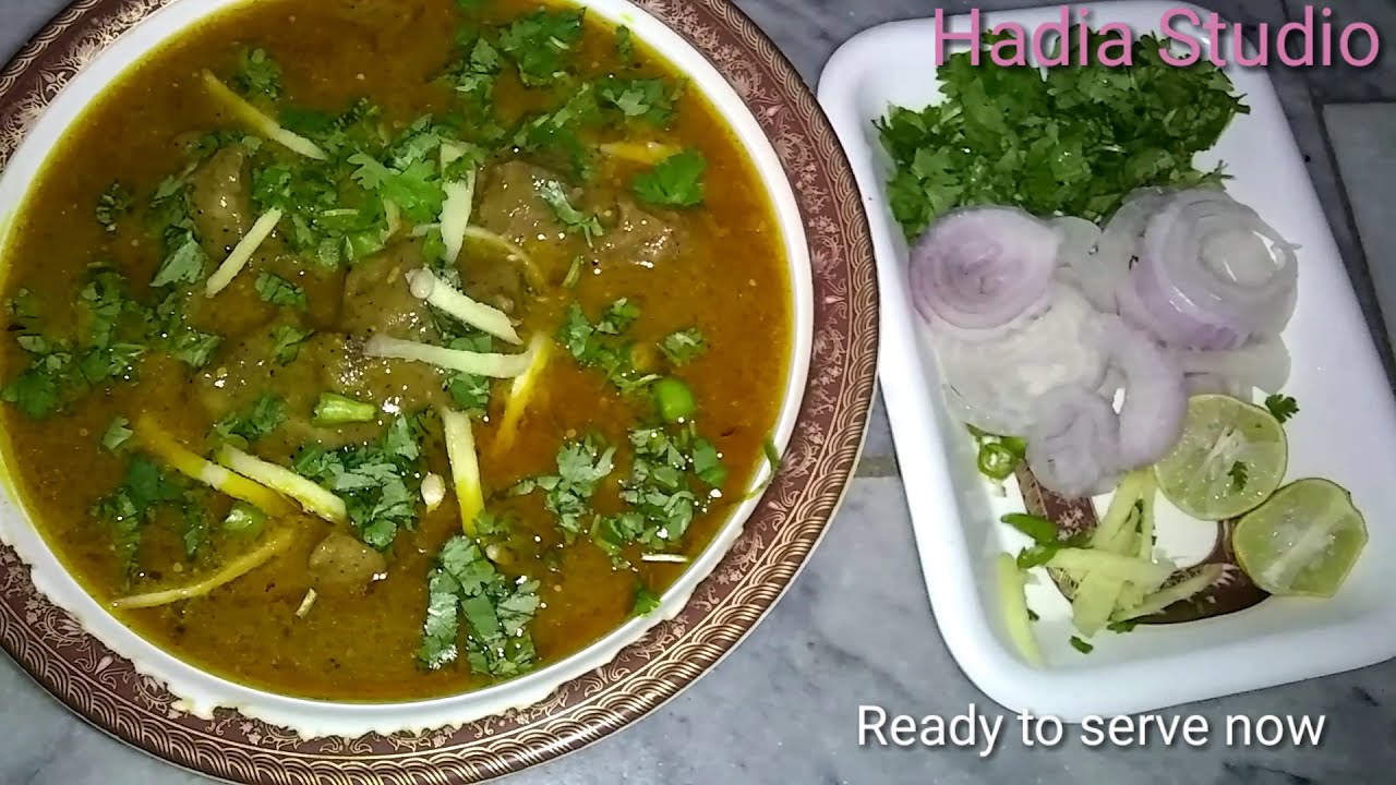 Mutton Nehari Recipe | How to Make Mutton Nihari Simple and delicious ...