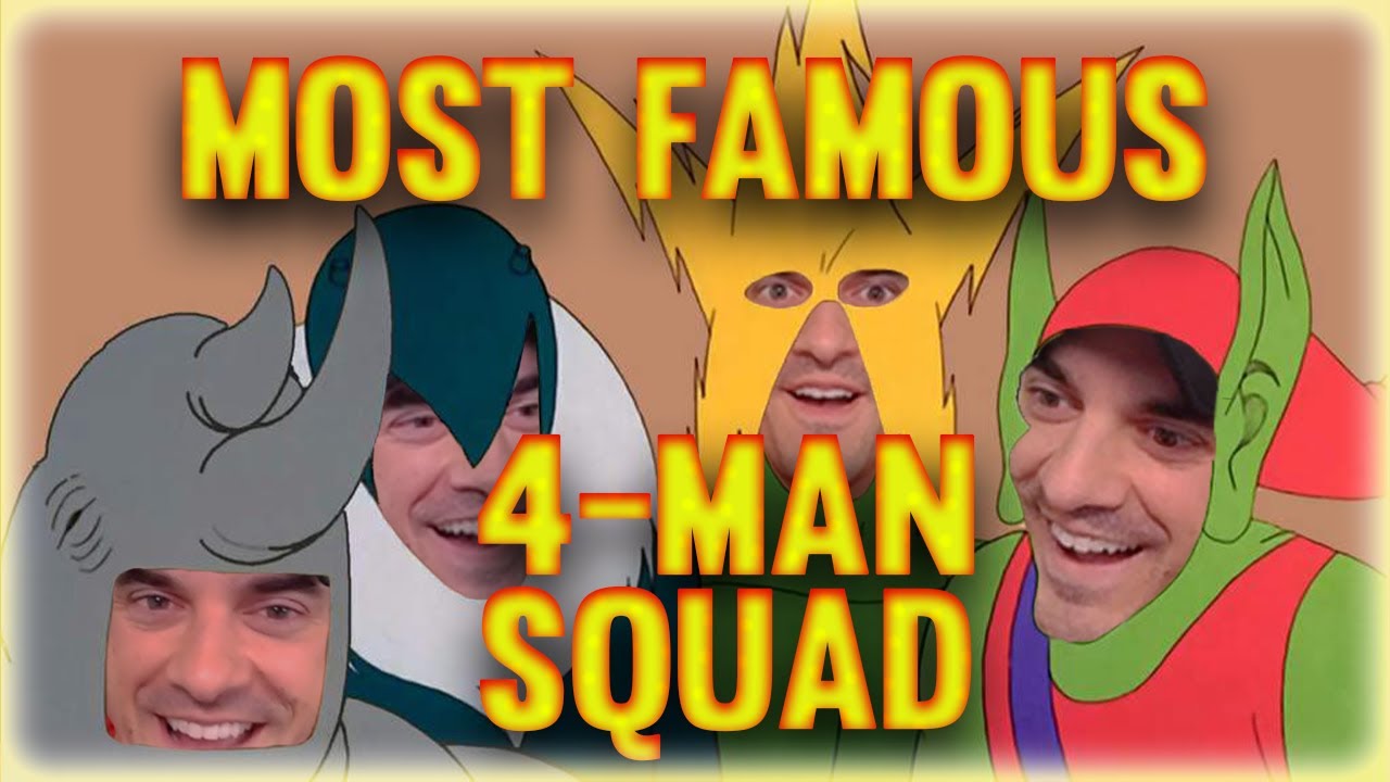 The Most Famous 4-Man Squad Quiz - YouTube