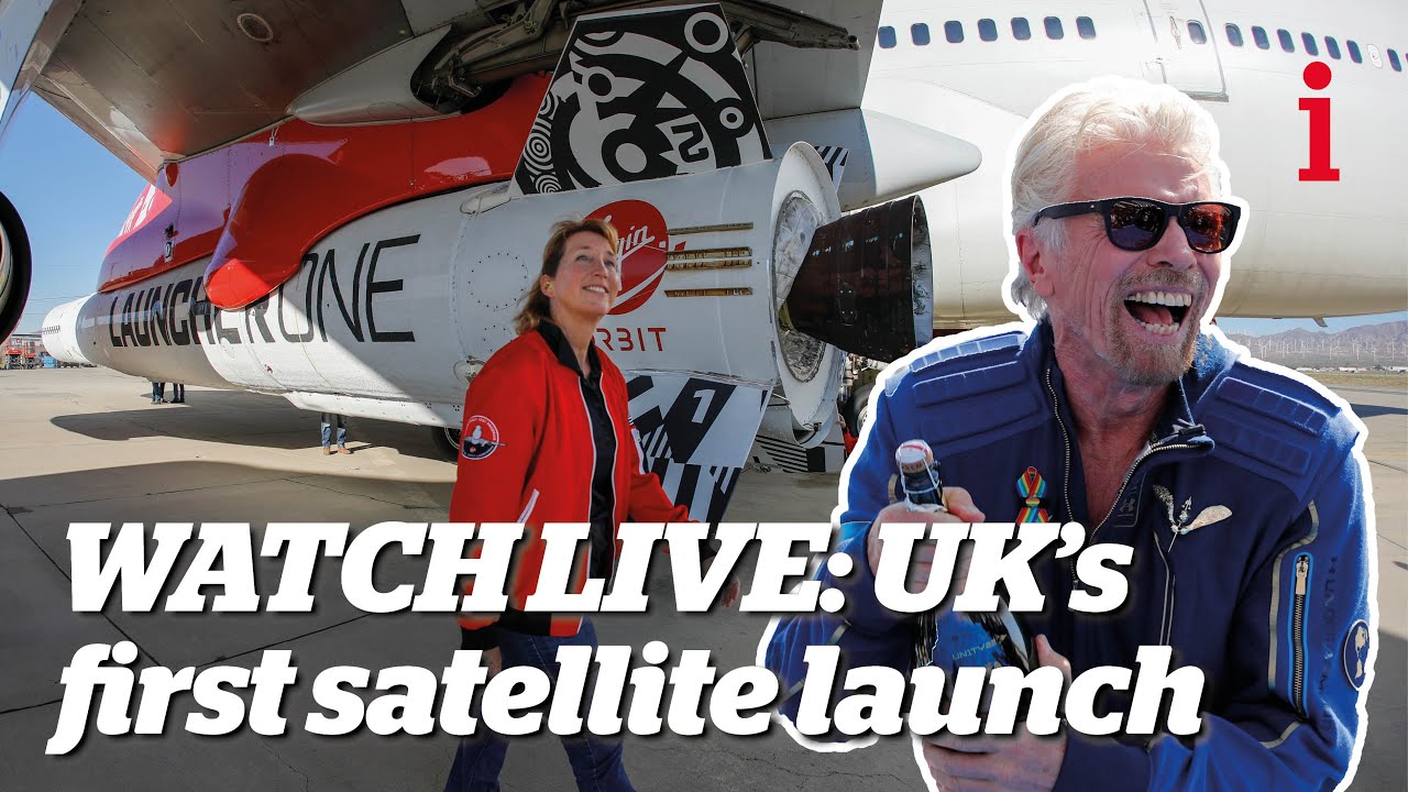 Rocket launch LIVE: Watch Virgin Orbit's first UK satellite launch from ...