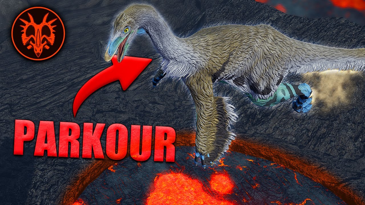 STRUTHI LAVA PARKOUR! | Path of Titans - YouTube