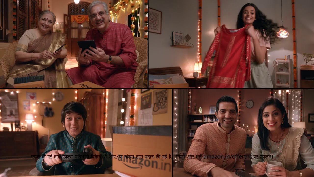 Amazon Great Indian Festival Advertisement- Abhaya Sharma - YouTube