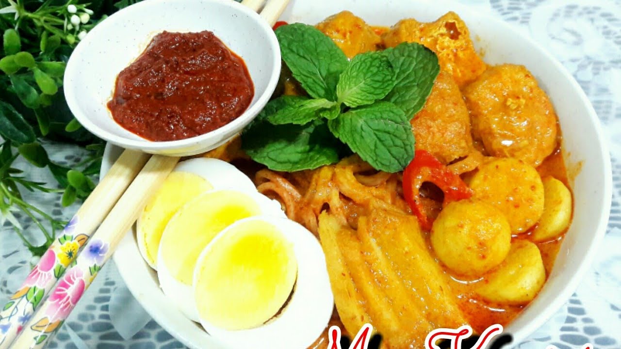 Mee Kari Ayam Sedap| Chicken Curry Mee Noodles Soup Recipe | Kari Mee ...