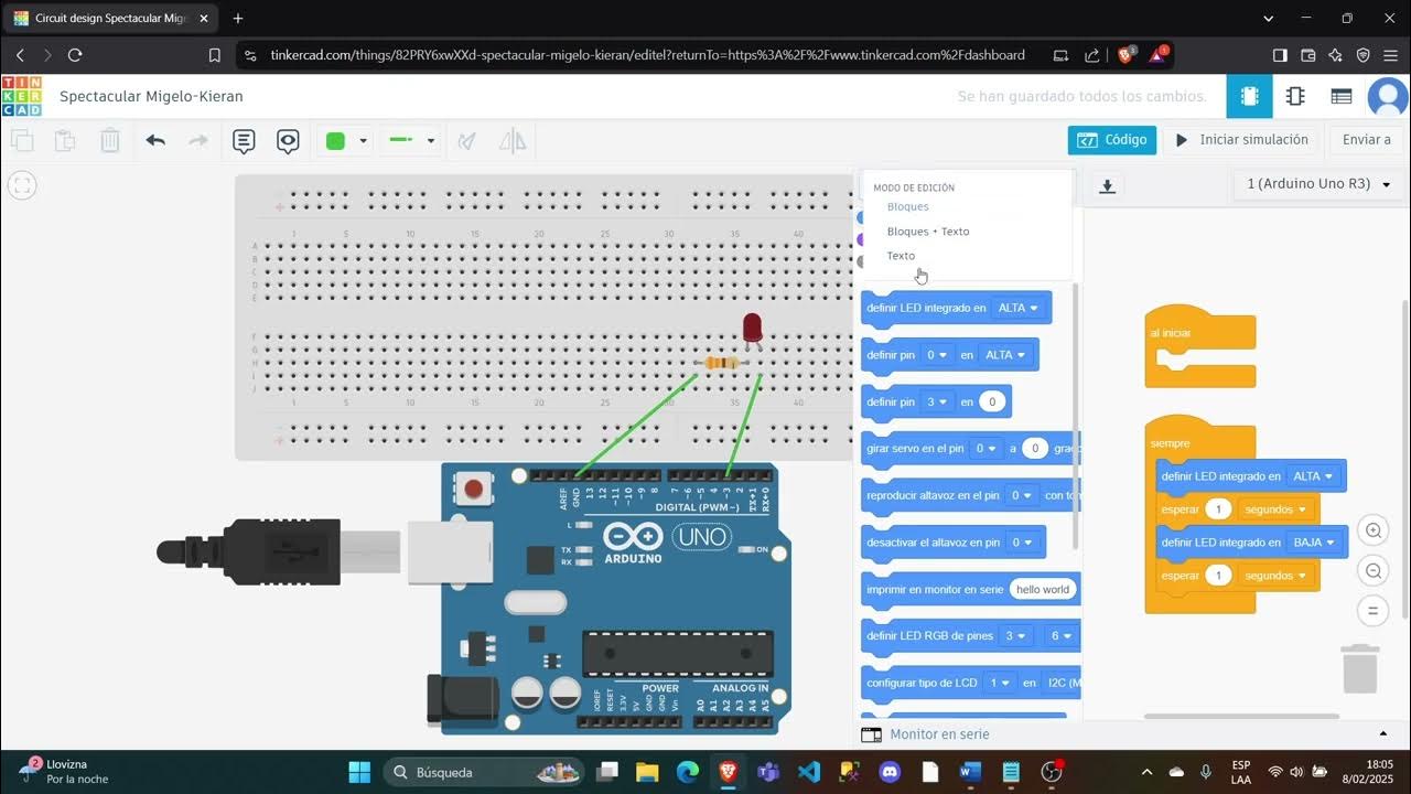 2.2.2.5 Lab - Blinking an LED using an Arduino - YouTube
