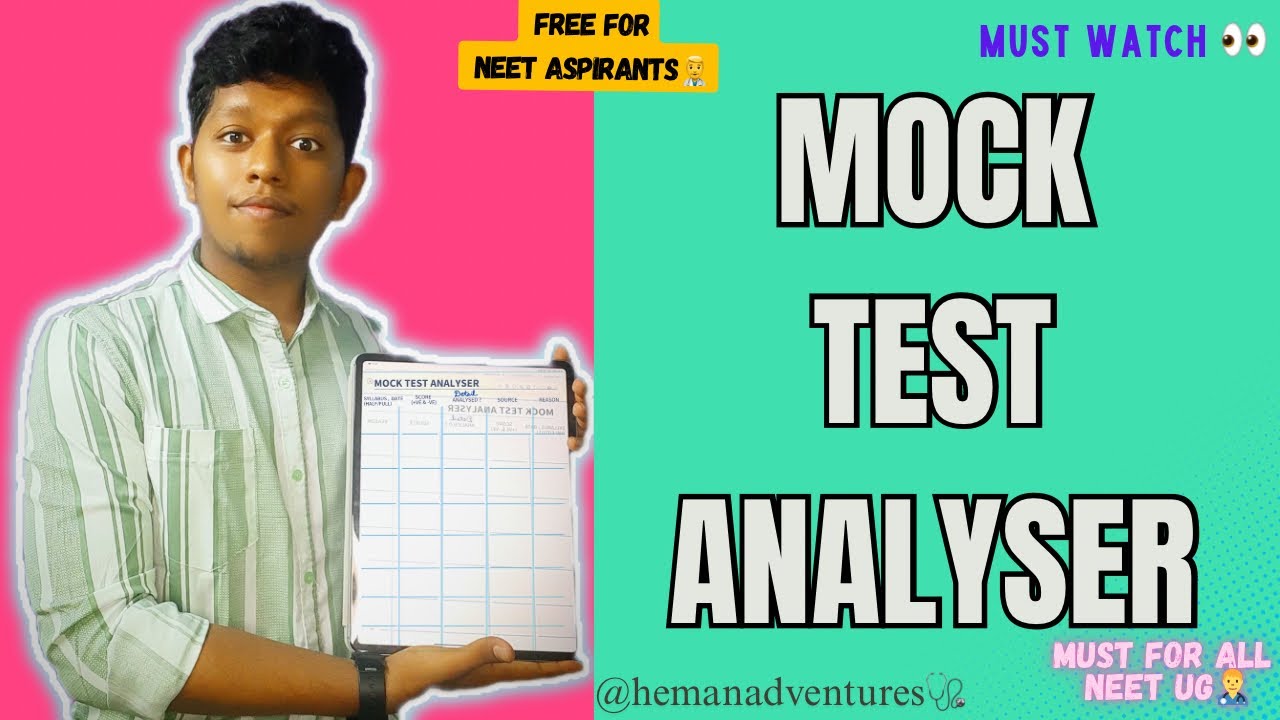 👉THE ONLY WAY TO CHANGE😱- TEST ANALYSIS 📝 i.e. MOCK TEST ANALYSER🔥 ...